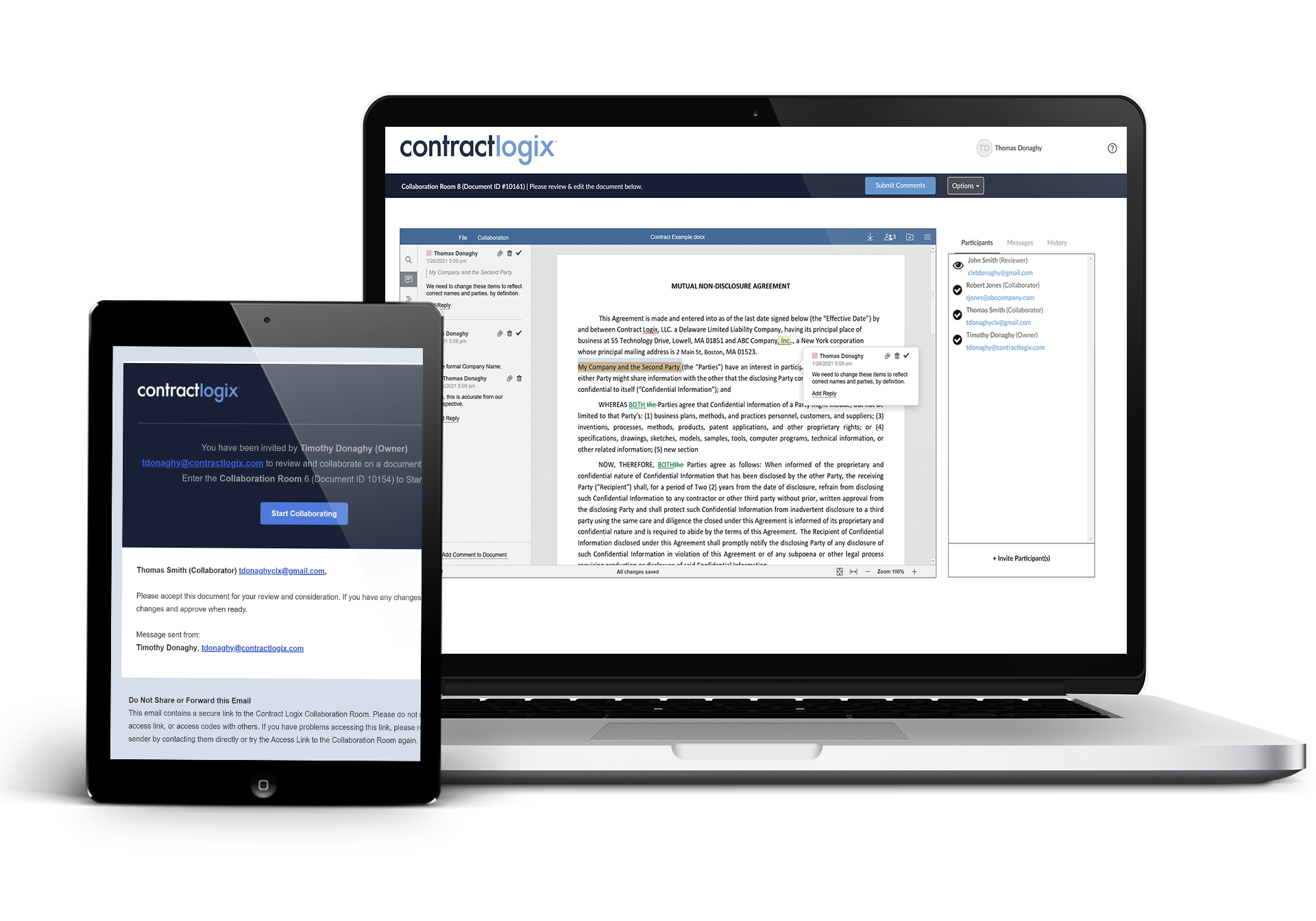 Contract Logix The Future of Contract Collaboration & Negotiation