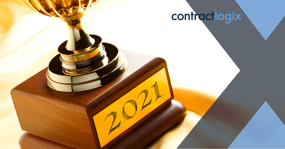 Digital Contract Transformation Award Winners 2021 - Contract Logix